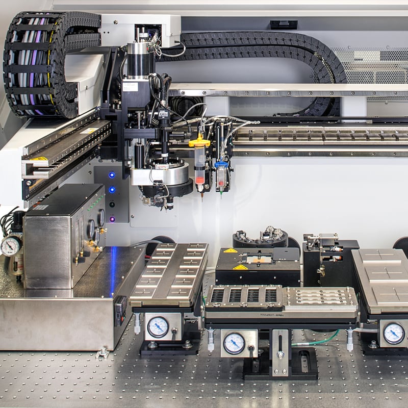 Pulsed Heat Eutectic Die Attach Process - Pulsed Heat Stage